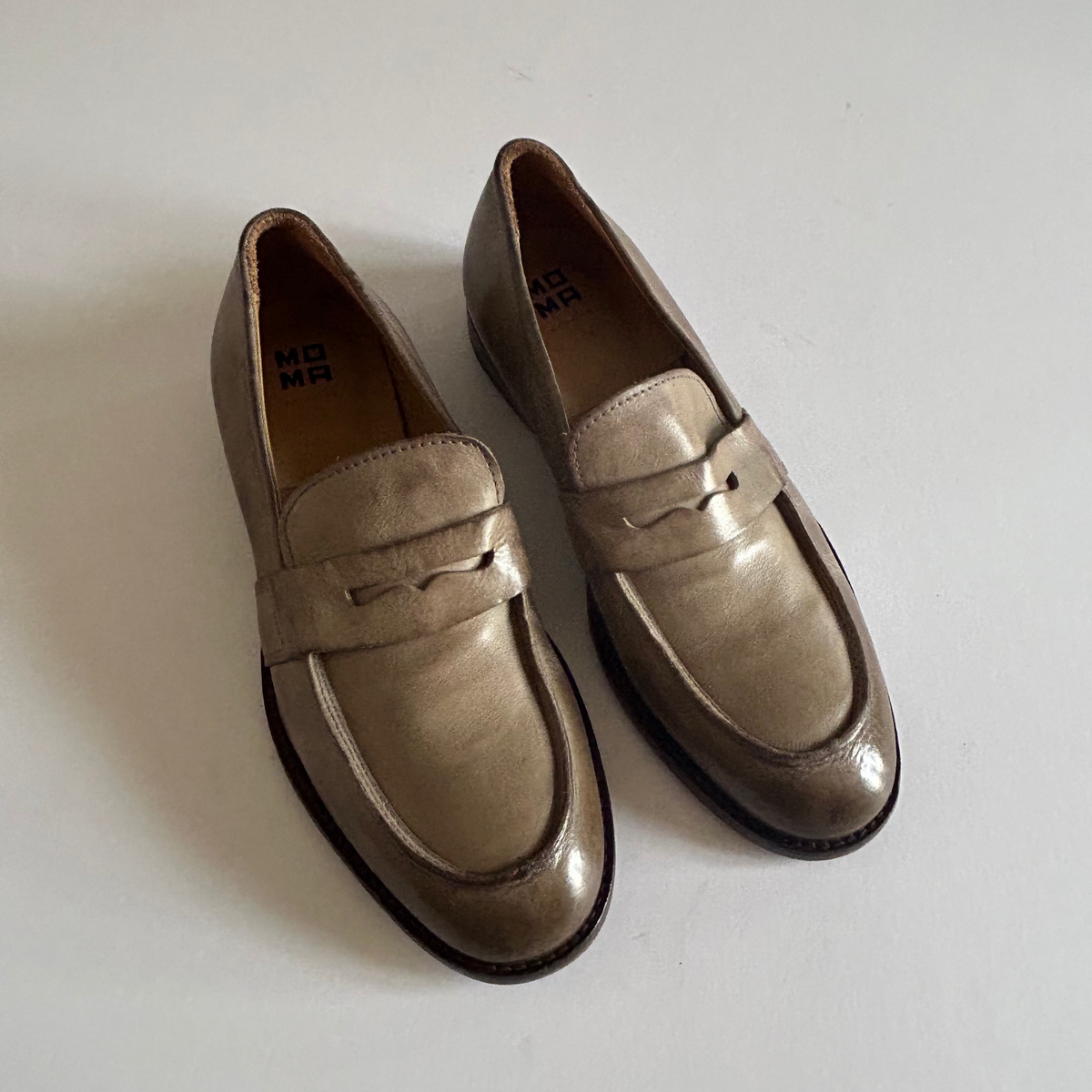 MOMA Loafer, Taupe – Dona Forta